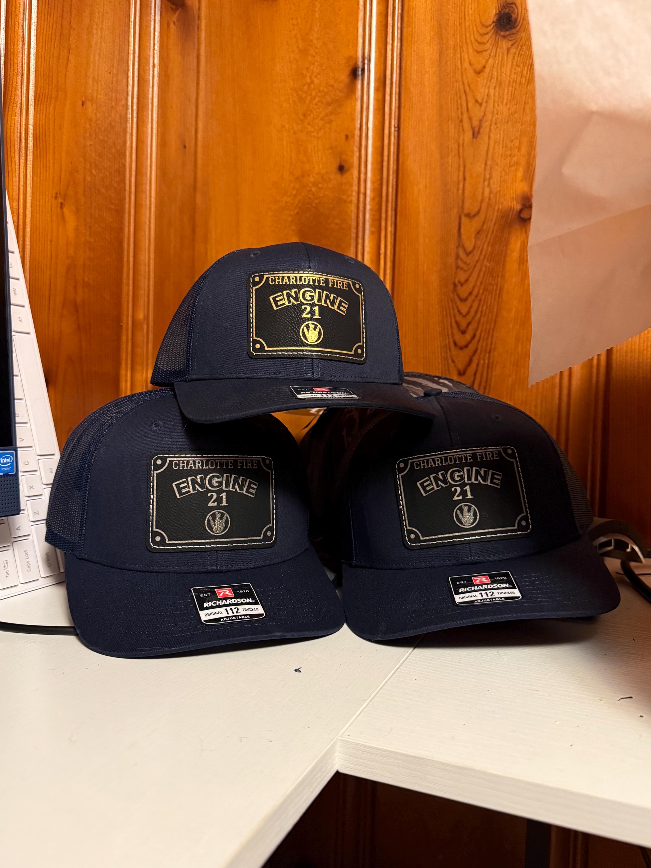 Custom Richardson Fire Department/company Trucker Hats - Etsy