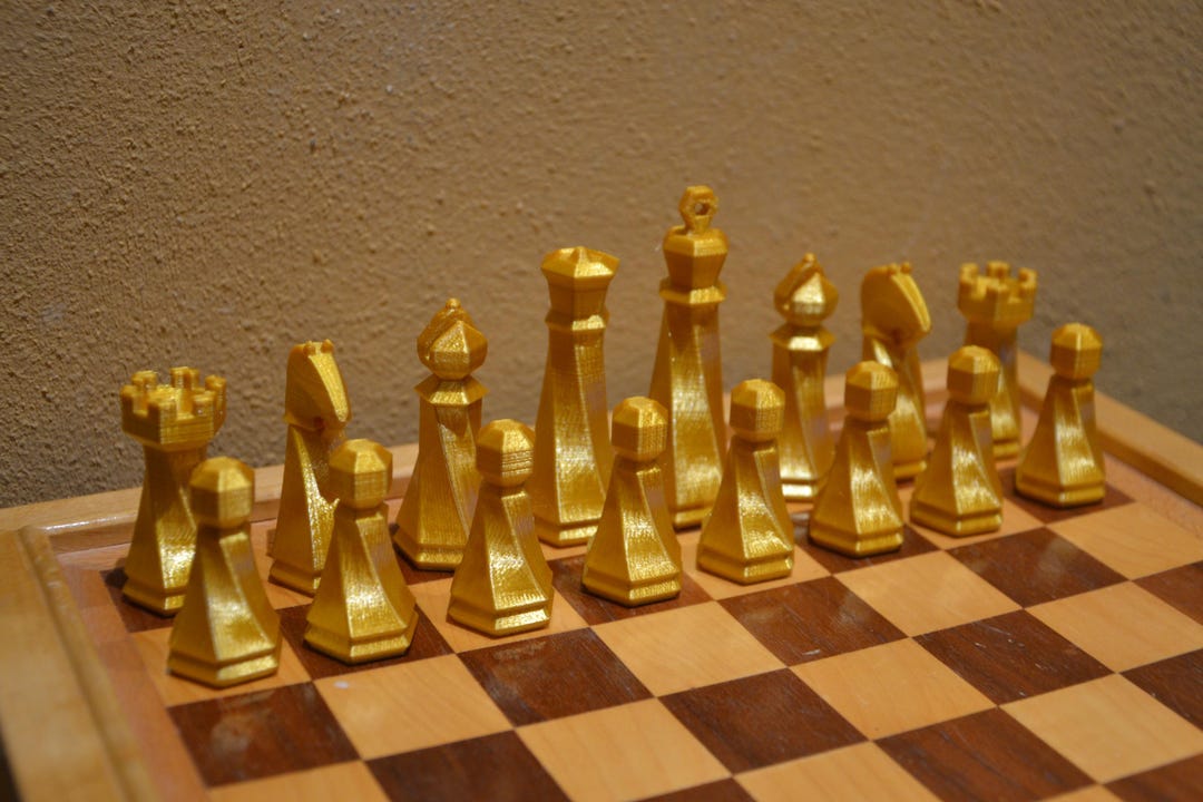 HELLCAT HEXAGON 3D Printed Chess Set - Etsy