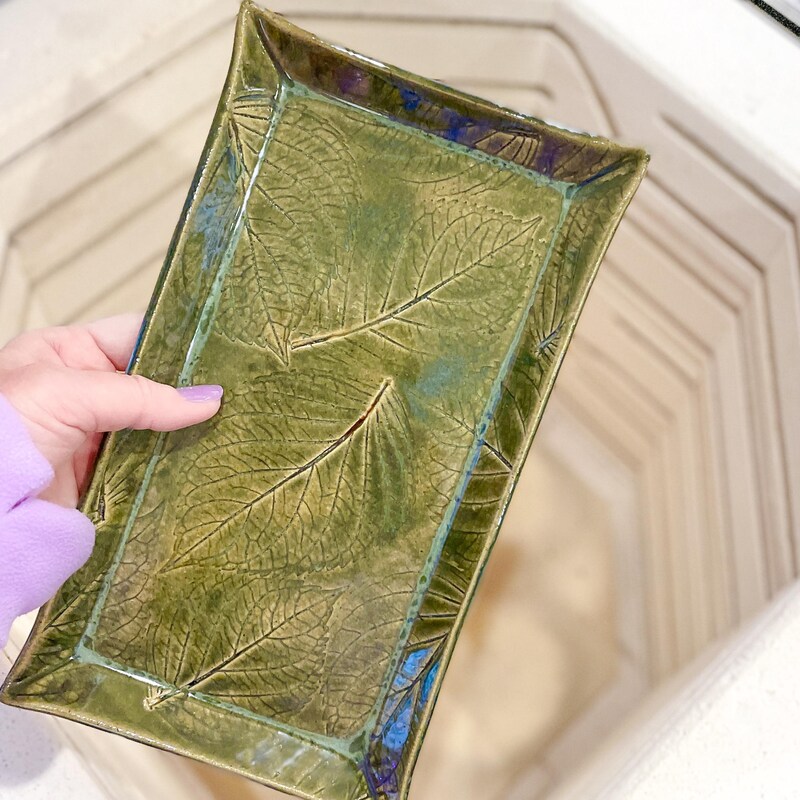 Handmade Pottery Tray - Etsy