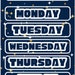 Space Theme Class Daily Schedule - Customisable Canva Template - Etsy