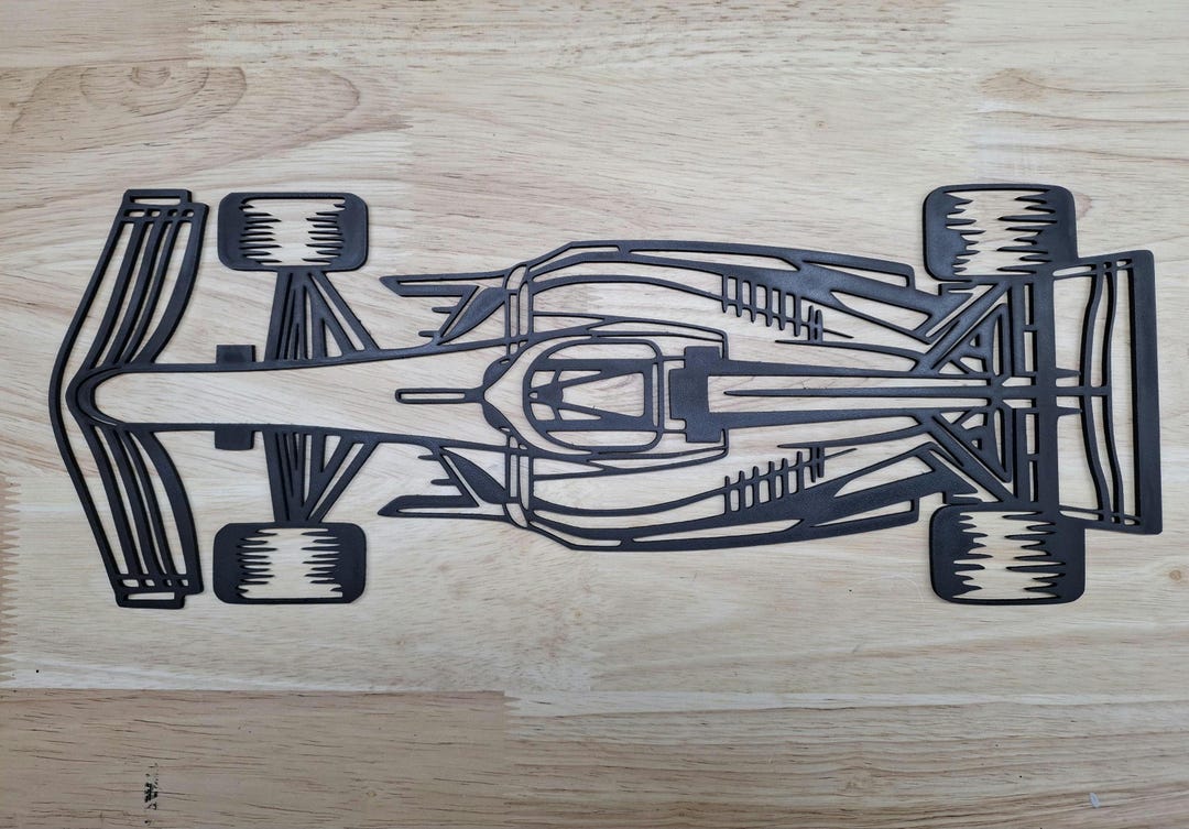 Wall Decoration Formula 1 Pack Outline Cutting Laser File Silhouette ...