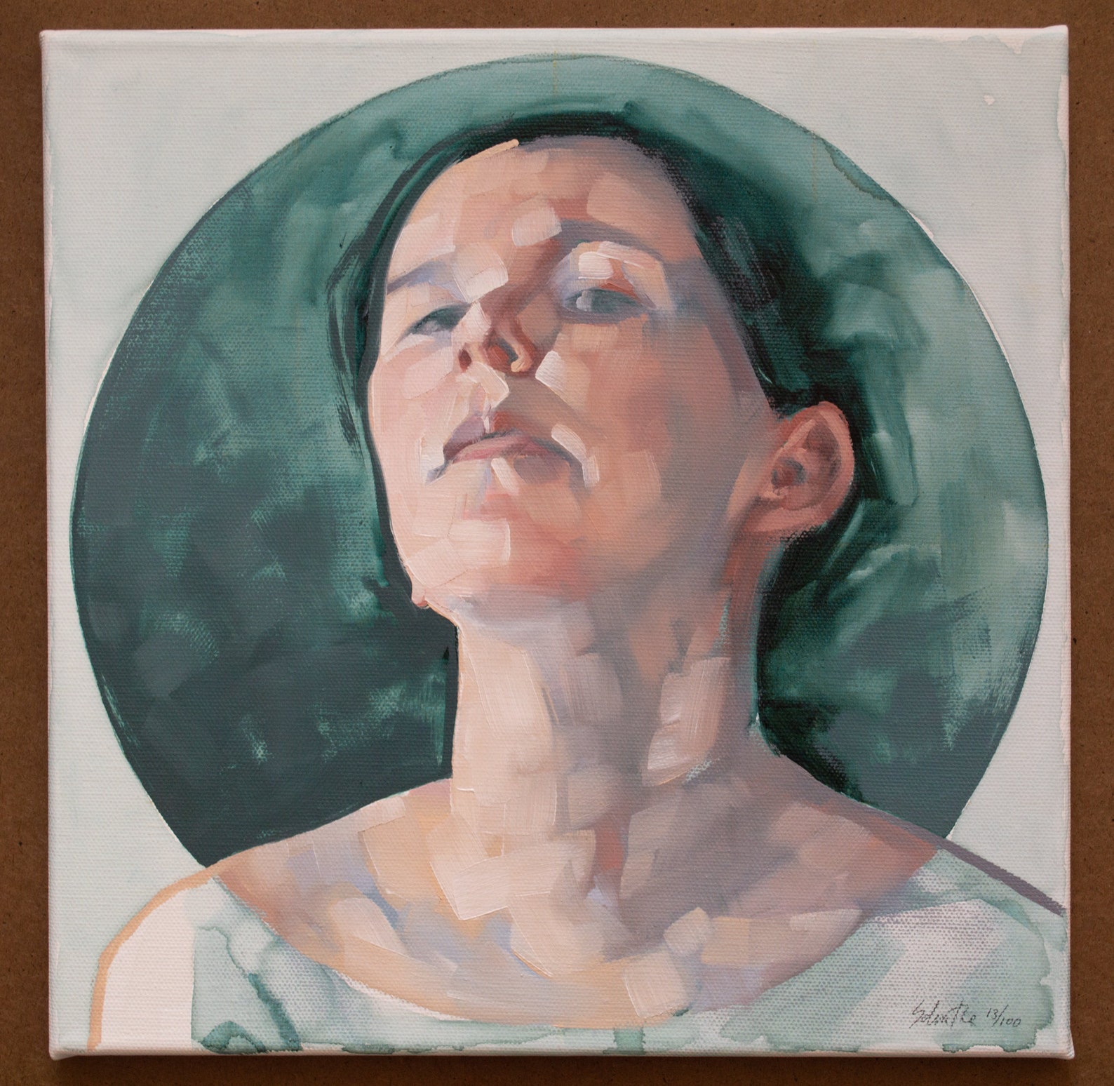 Alla Prima Portrait Painting, Oil Painting, Gift for Art Collector ...