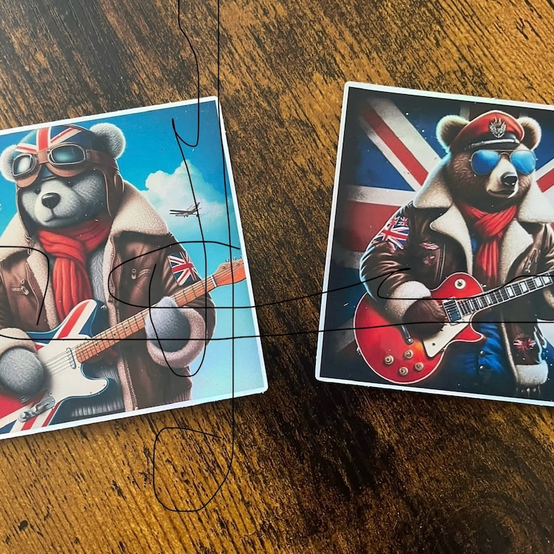 Union Bears Stickers - Etsy UK