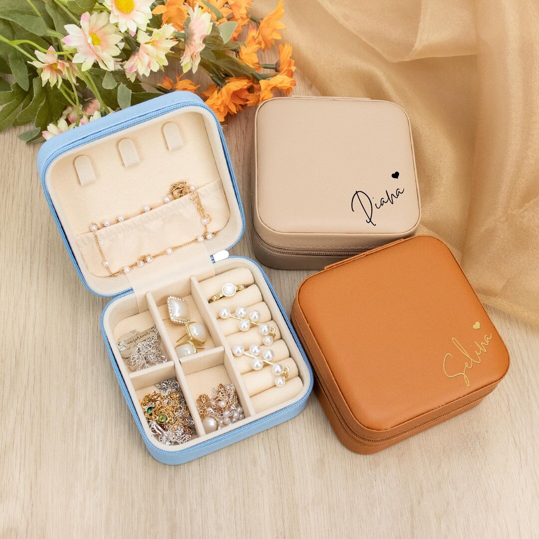 Personalized Jewelry Box Custom Jewelry Boxes Bridesmaid Jewelry Box ...