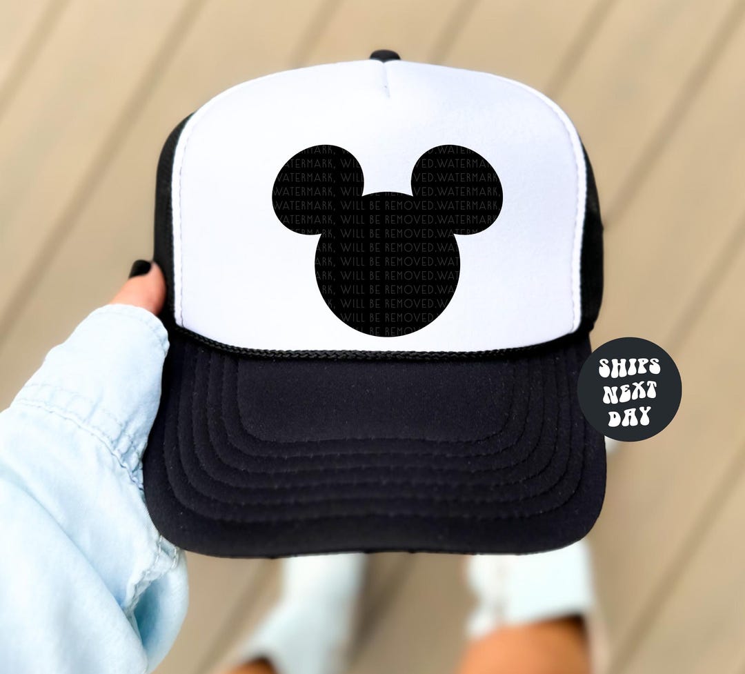 Disney Trucker Hat Mickey Mouse Hat Matching Disney Trip Hats Disney ...
