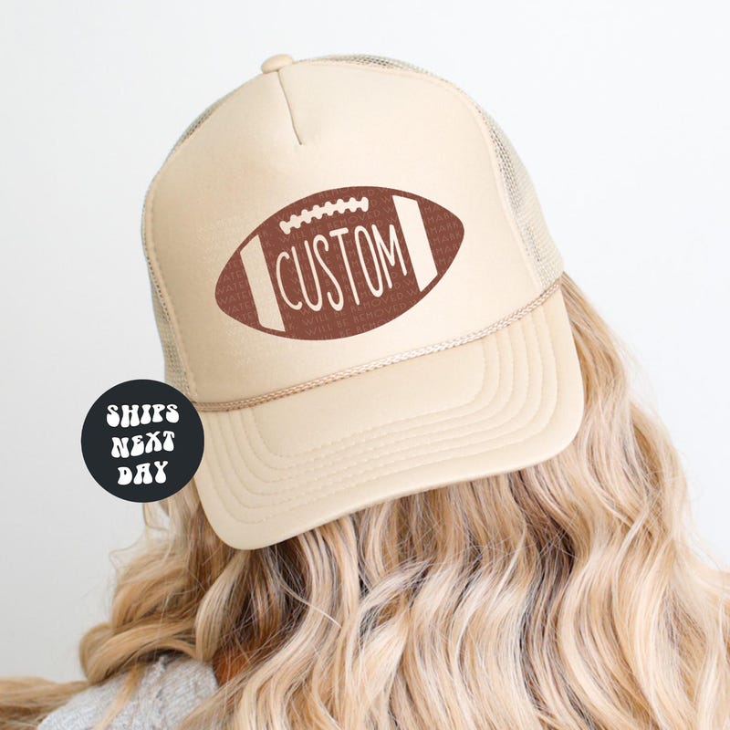 Football Hat - Etsy