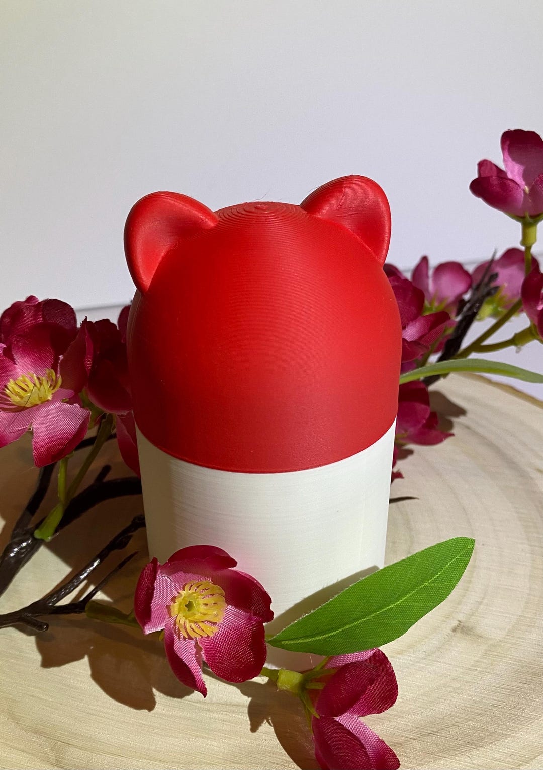 Cat Ear Container-storage-3d Printed-kawaii - Etsy