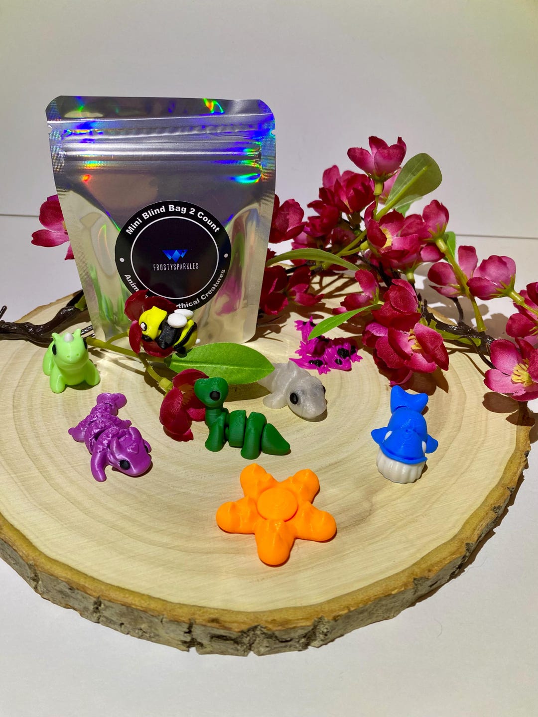 3D Printed Mystery Mini Blind Bags. Fully Articulated Mythical ...