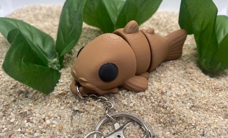 Mustache Catfish - Fidget - Keychain - 3D Printed - Lake - Etsy