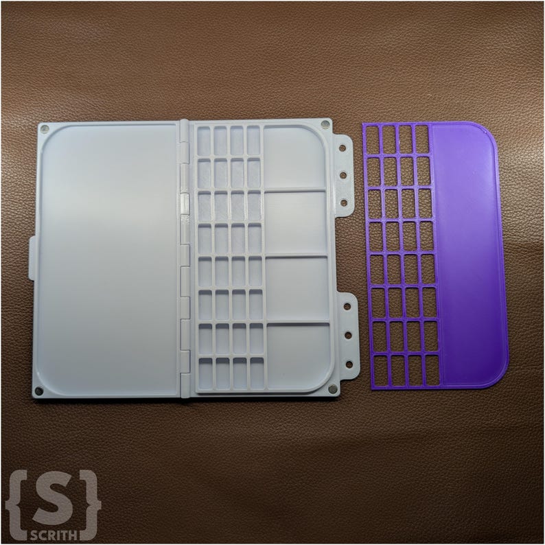A5 Binder Watercolor Palette: 32 Wells, Magnetic Closure, Travel, Plein ...
