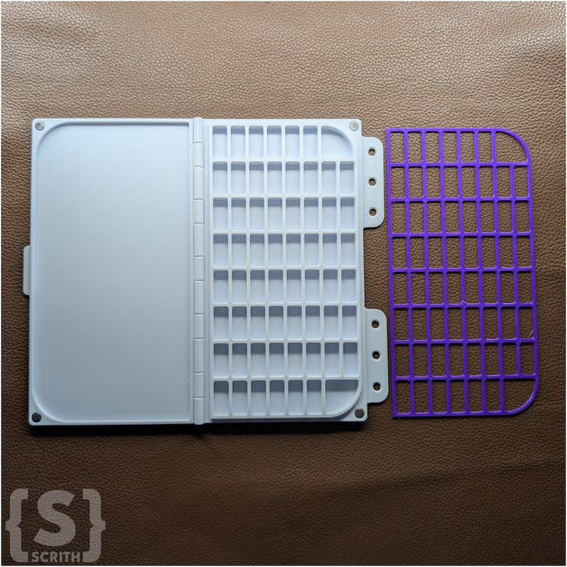 A5 Binder Watercolor Palette: 62 Wells, Magnetic Closure, Travel, Plein ...