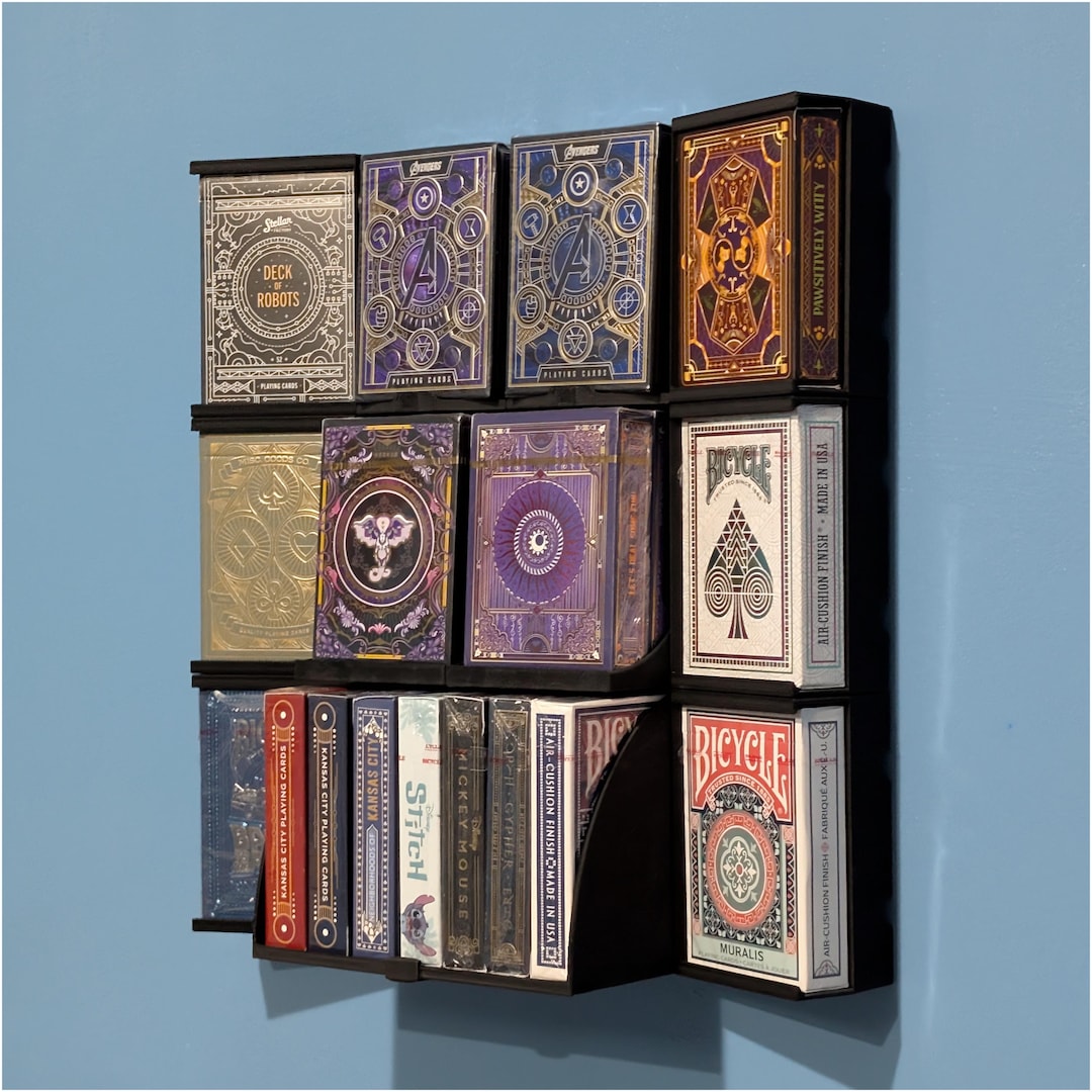 Modular Playing Card Display: #3 Assortment Pack - Etsy