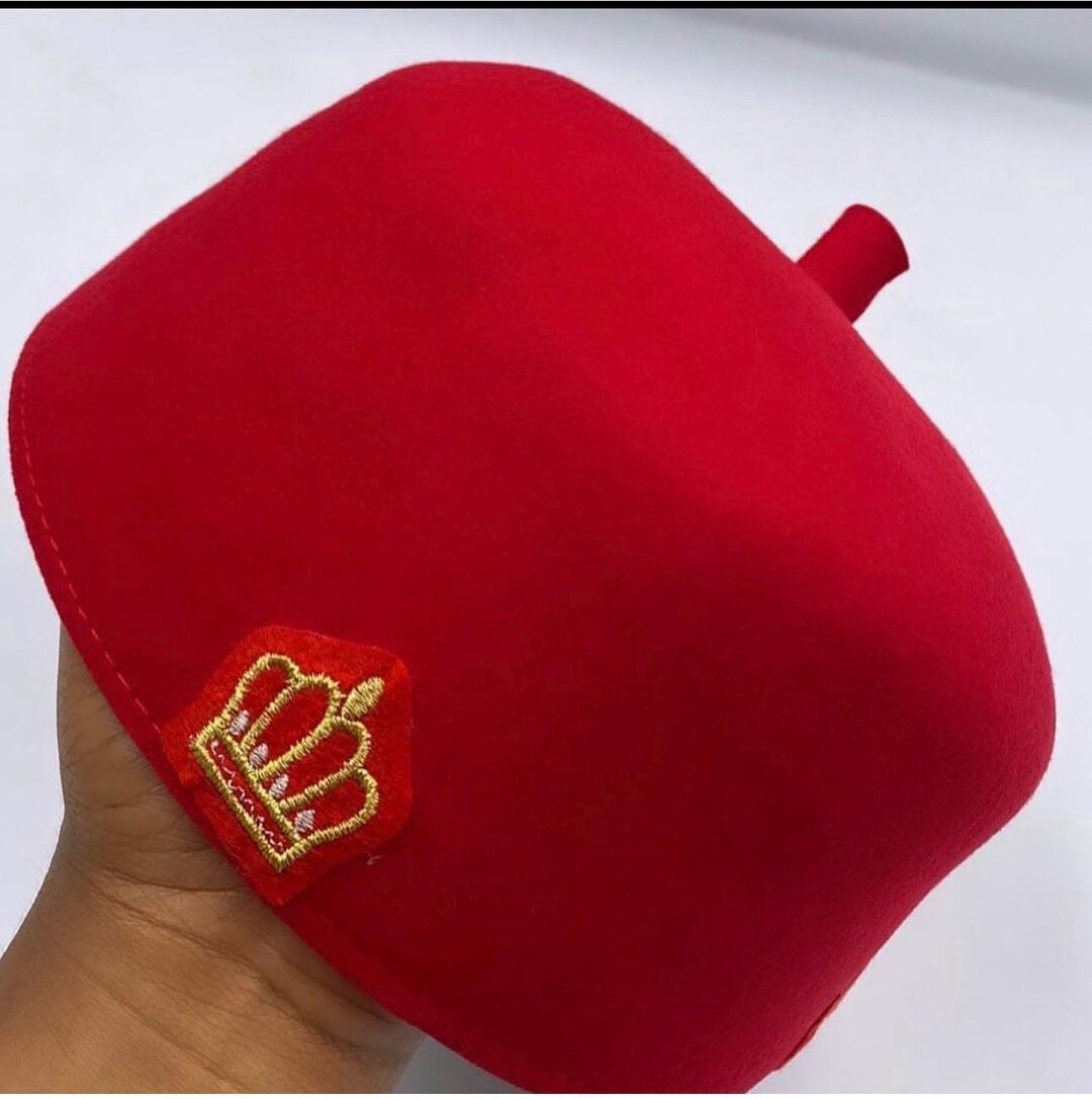 Igbo Crown Cap Igbo Also Cap Ichie Red Cap L Event Cap Traditional ...