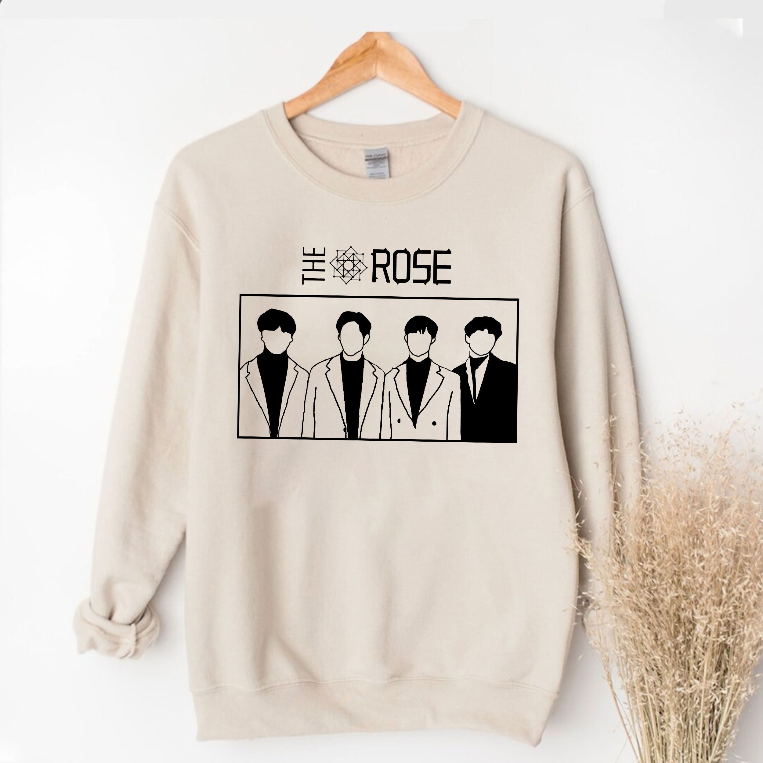 The Rose Woosung Hajoon Dojoon Jaehyung K-Pop Band Sweatshirt, Kim Woo ...