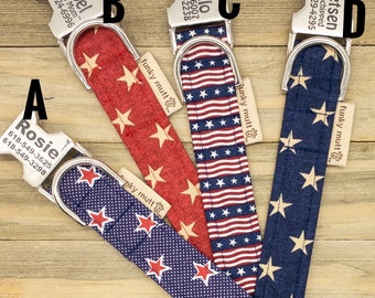 Patriotic Dog Collar - Etsy
