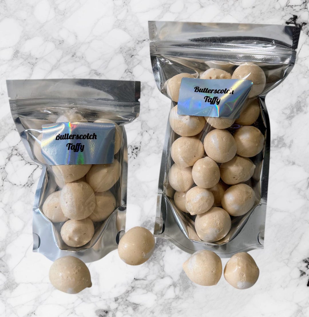 Freeze-dried Butterscotch Taffy – Light, Crunchy, and Full of Flavor ...