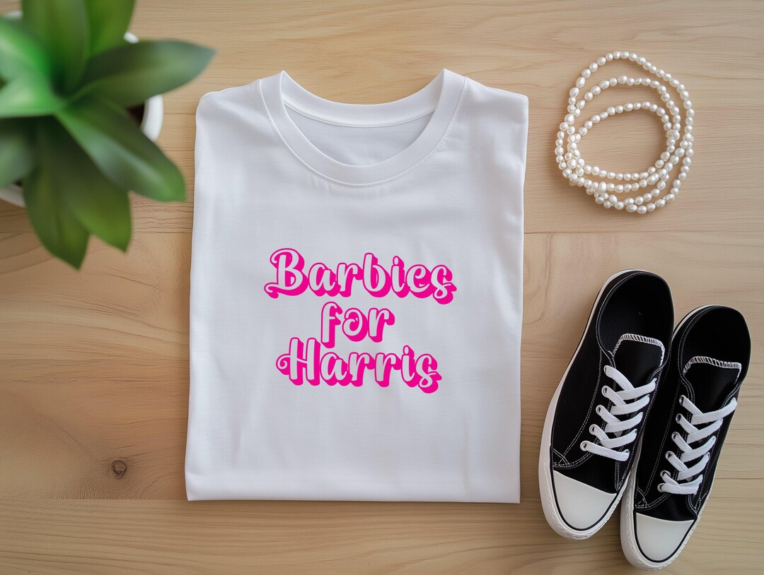 Barbies for Harris, Barbie Kamala Harris T-shirt, Crop Top, Tank Top ...