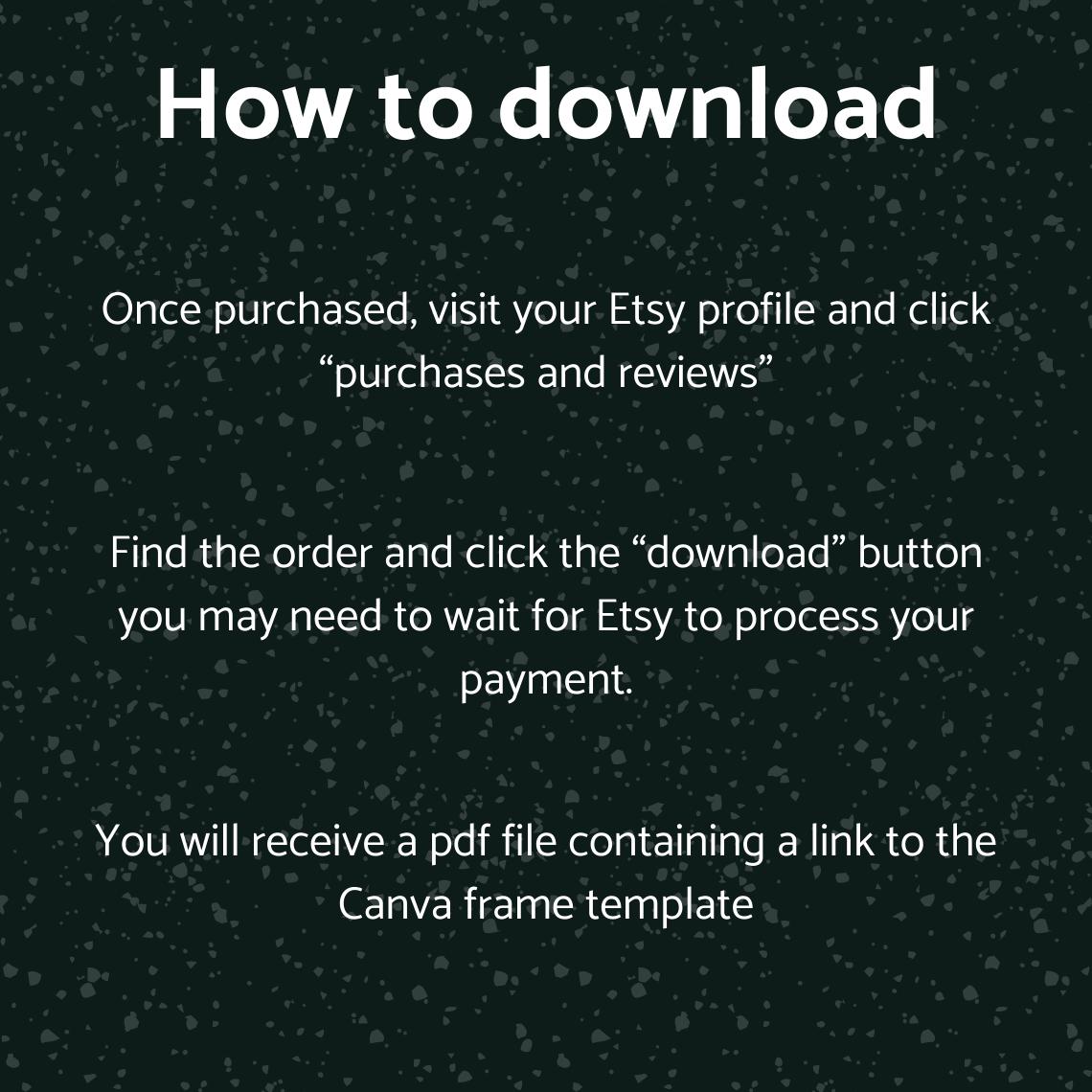 Dice Canva Frame Templates Part 2 , 12 Drag and Drop Canva Frames ...