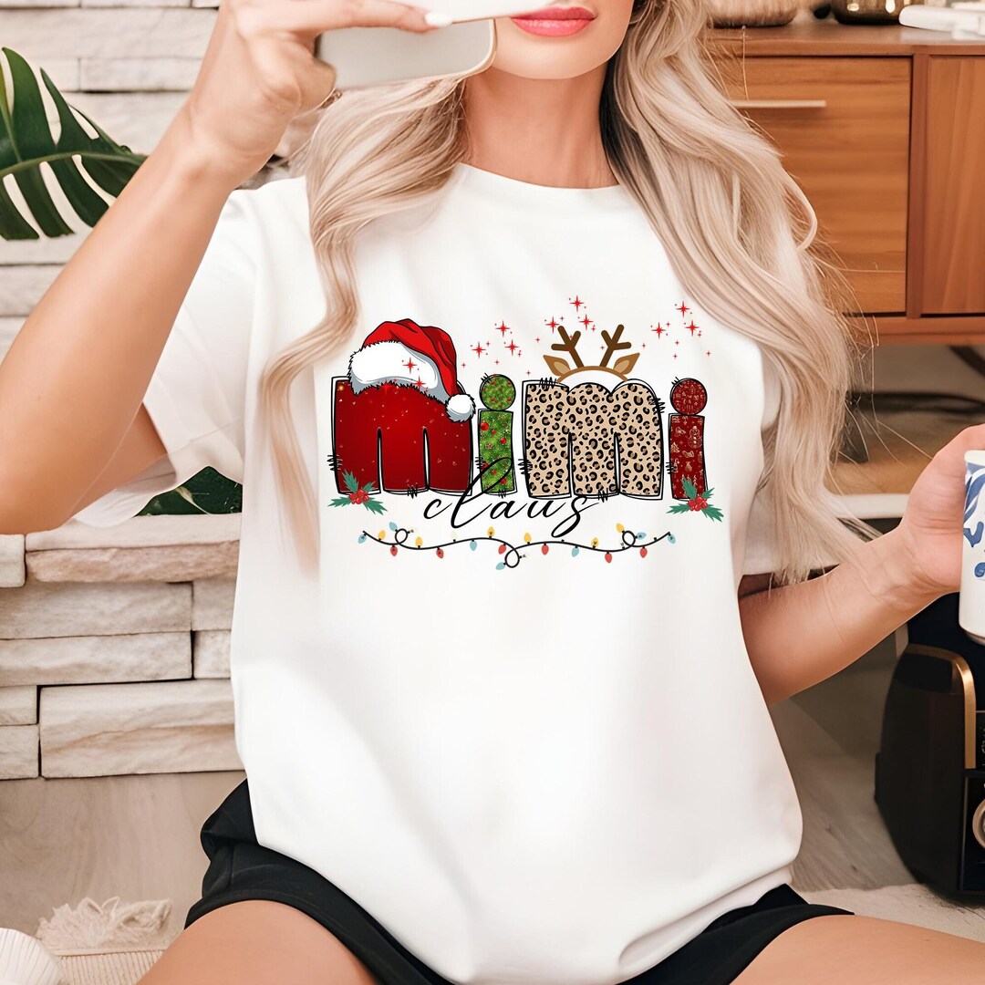 Christmas Mimi Png, Mimi Claus Png,mimi With Kids Png, Christmas ...