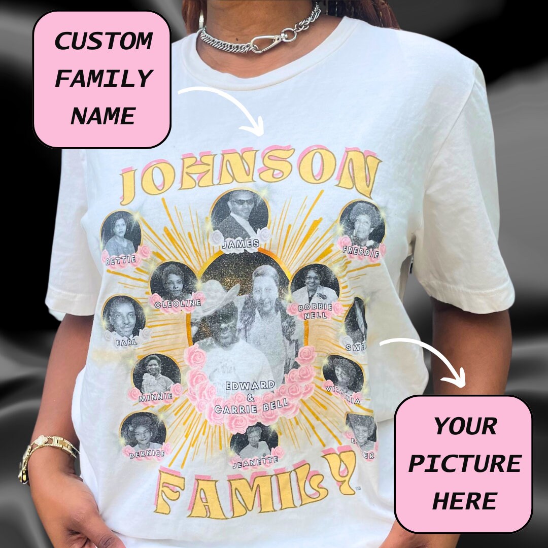 Family Reunion Shirt Template, Family Tree Shirt, Cookout T-shirt ...