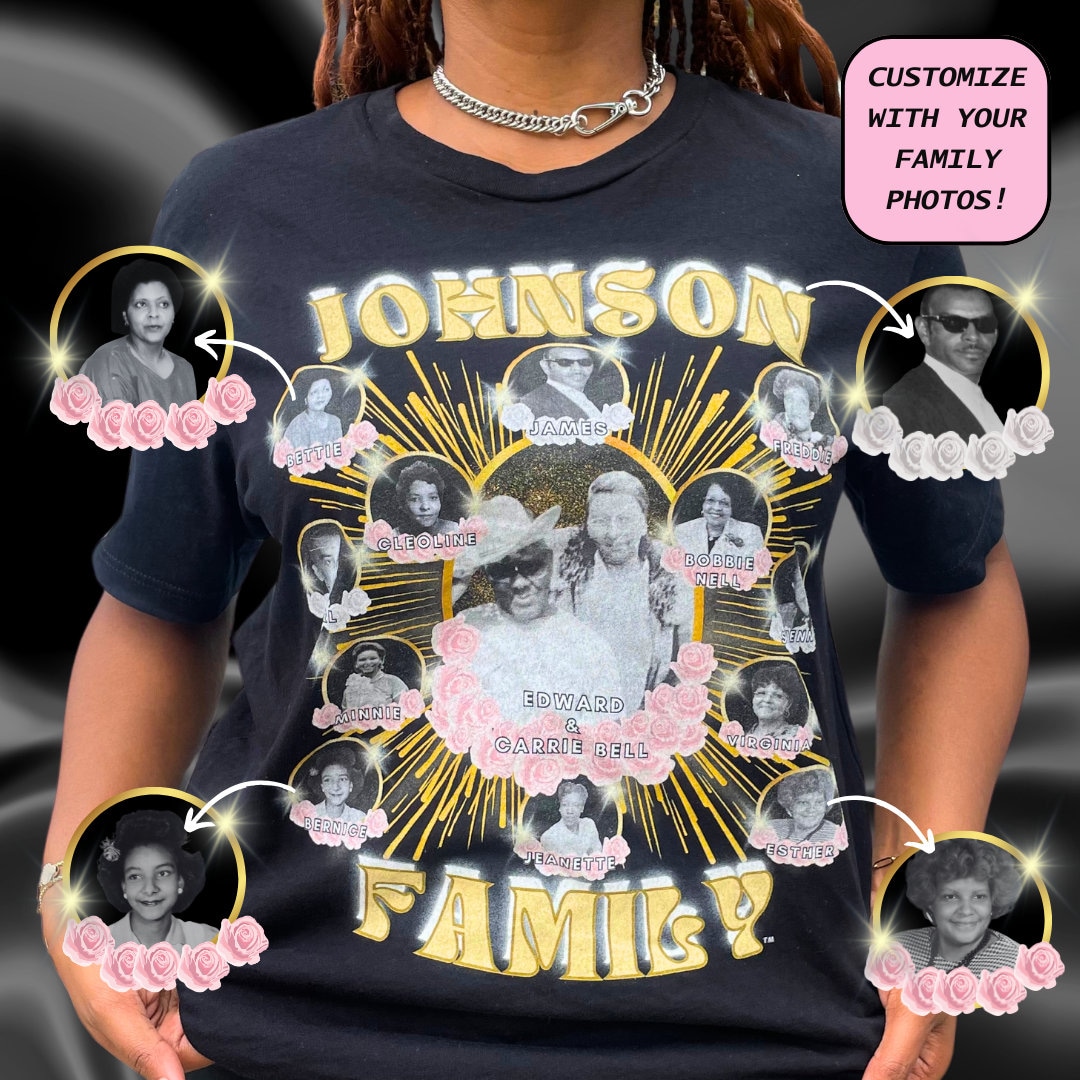 Family Reunion Shirt Template, Family Tree Shirt, Cookout T-shirt ...