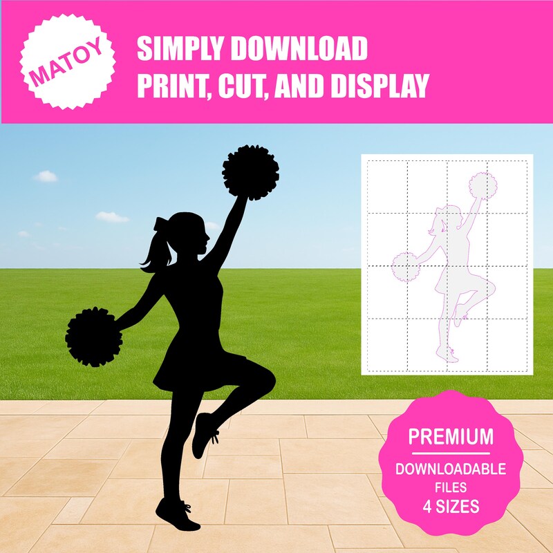Outdoor Cheerleader Signs - Etsy