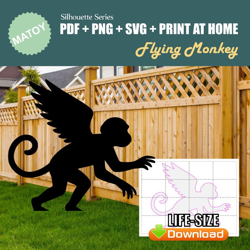 Flying Monkey - Etsy