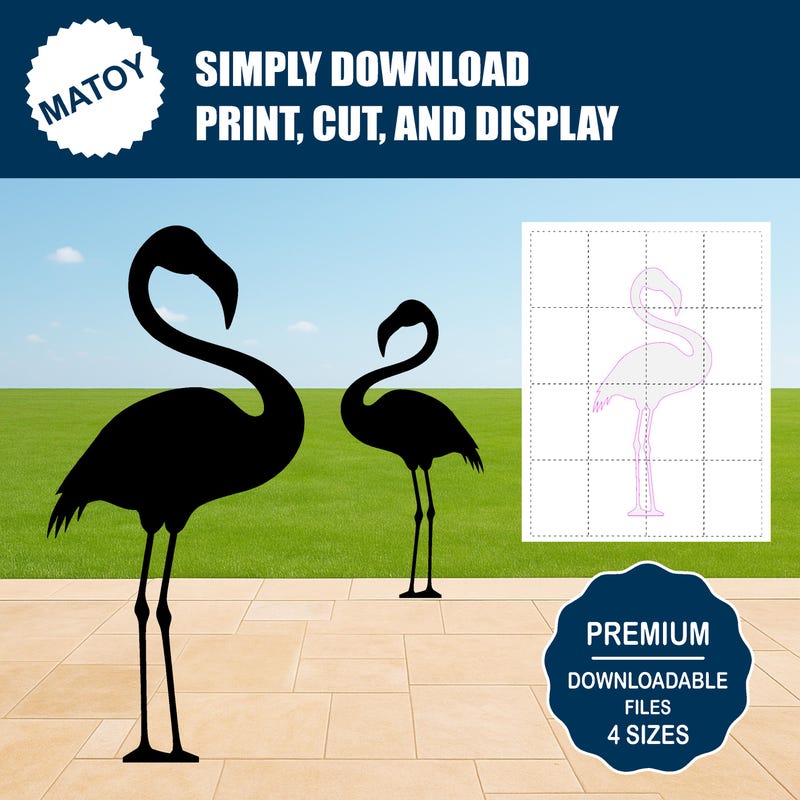 Flamingo feet print - Etsy.de