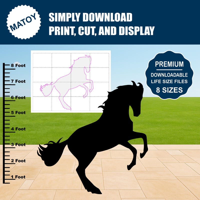 Large Western Silhouettes - Etsy