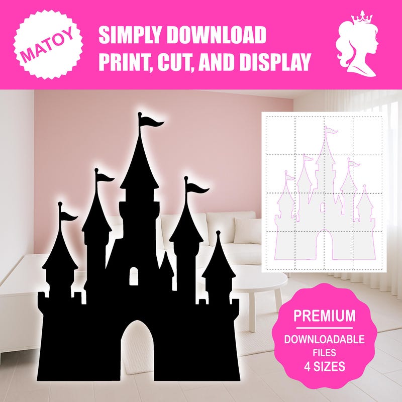 Life Size Princess Wall - Etsy