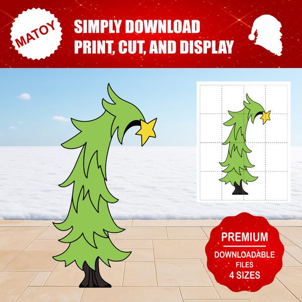 Life Size Grinch Traceable Patterns - Etsy
