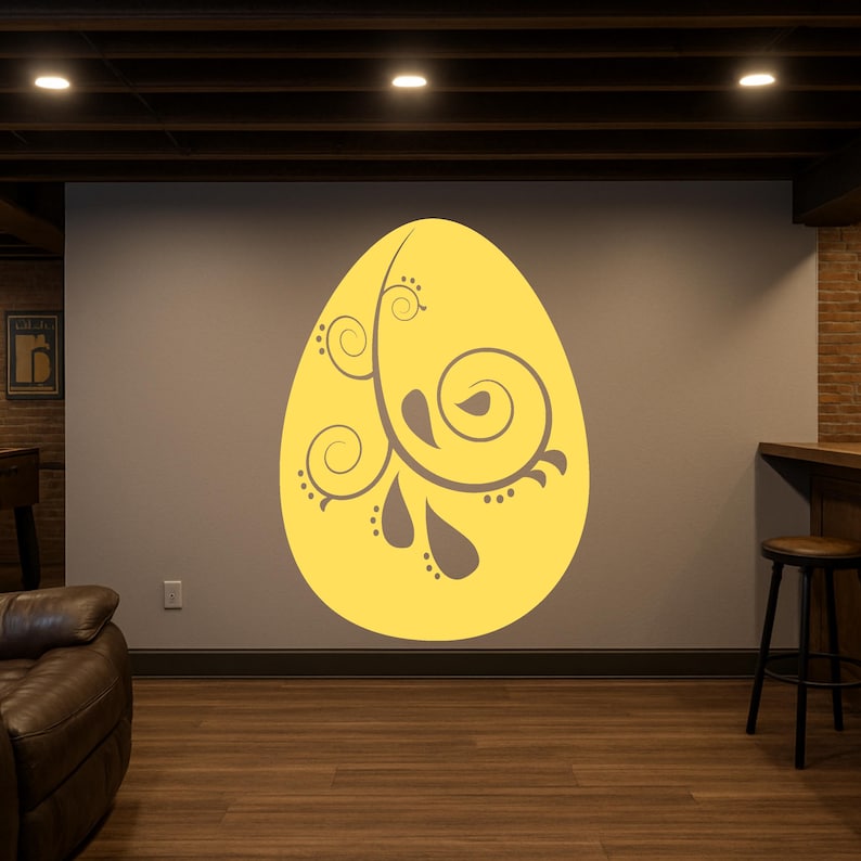 Giant Easter Egg Cutout Pattern | DIY Yard Art (digital Download) - Etsy