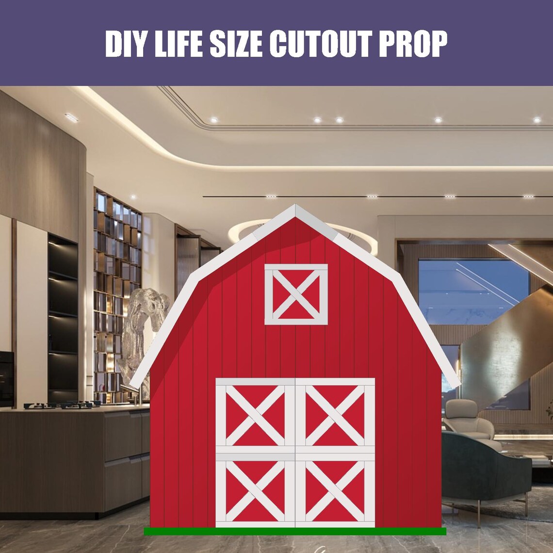 Farm Barn Yard Art Pattern Full-color Printable and Professional Files ...