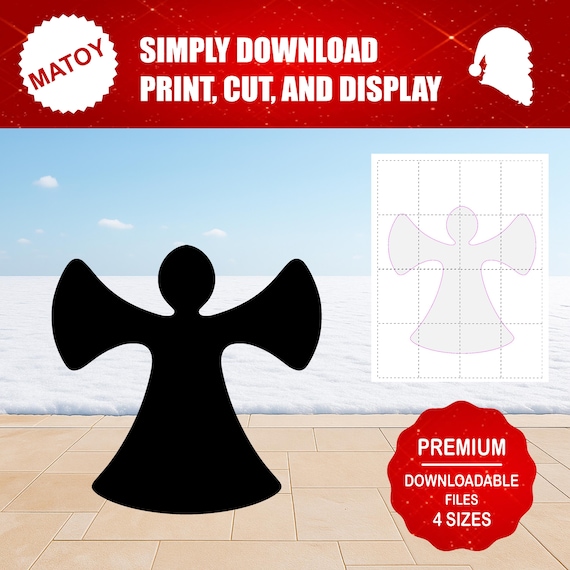 Snow Angel Cut Out