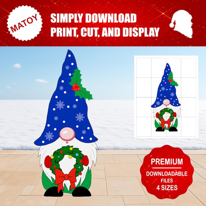 Wood Diy Gnome Sign - Etsy UK