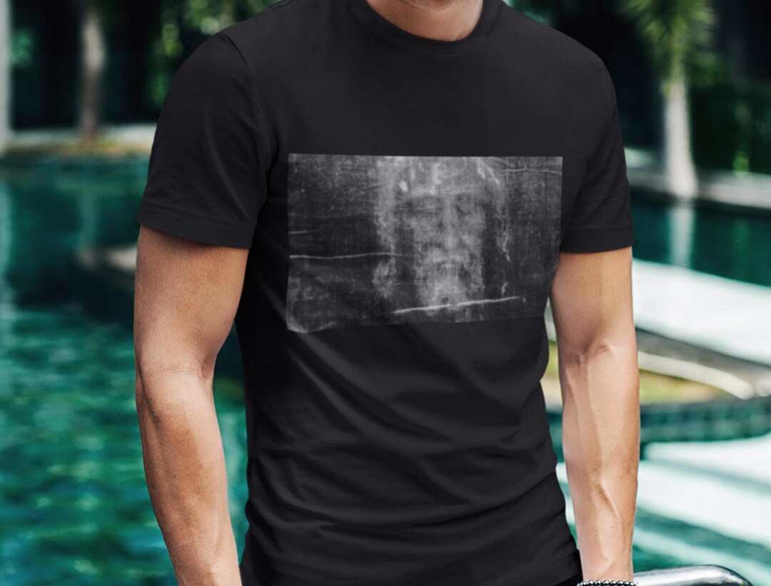 The Shroud of Turin Jesus Shirt Jesus Tshirt for Men Women and Teens ...