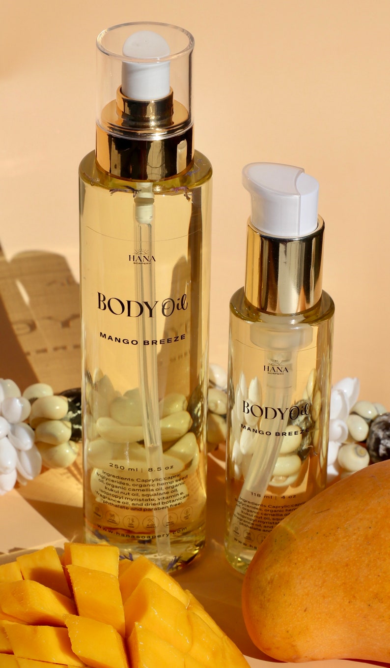 Mango Breeze Natural Luxurious Moisturizing Body / Massage Oils - Etsy