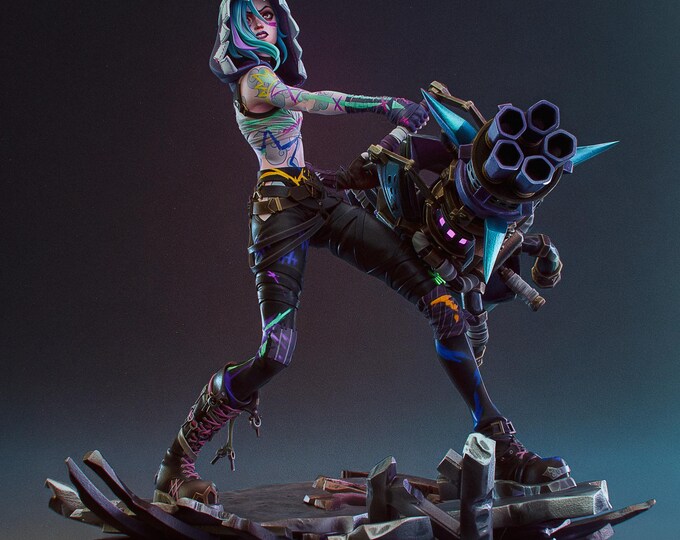 Jinx Statue - Etsy