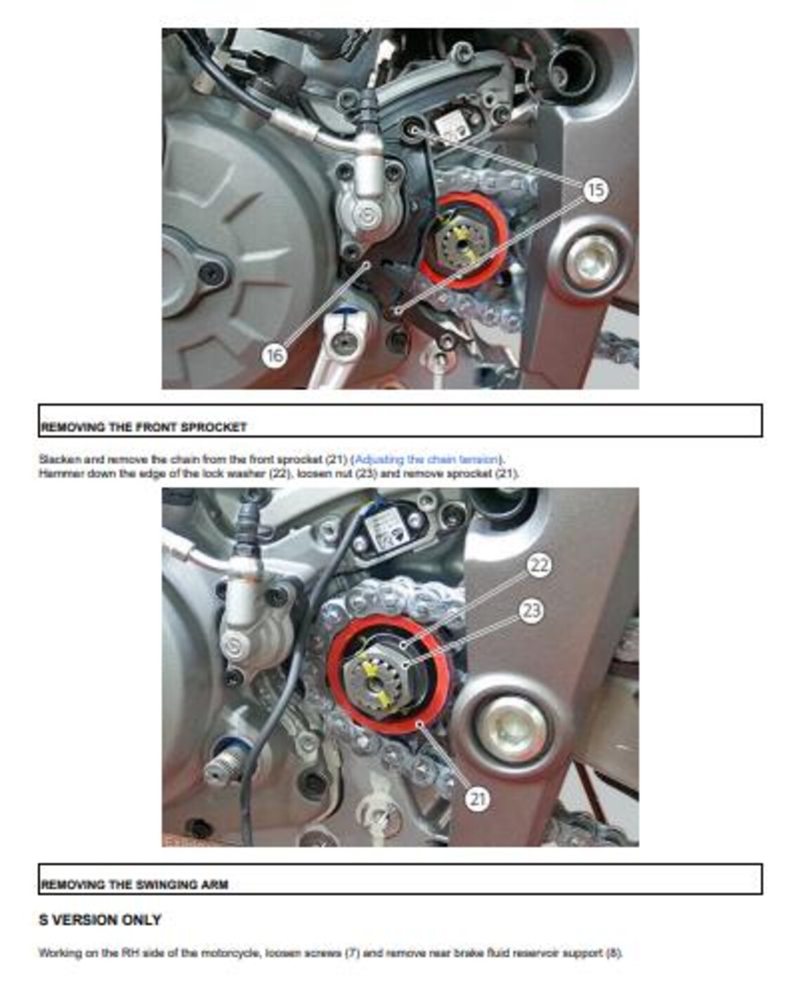 Ducati Multistrada V2S 2022 - 2024 950 PDF Service Digital Manual ...