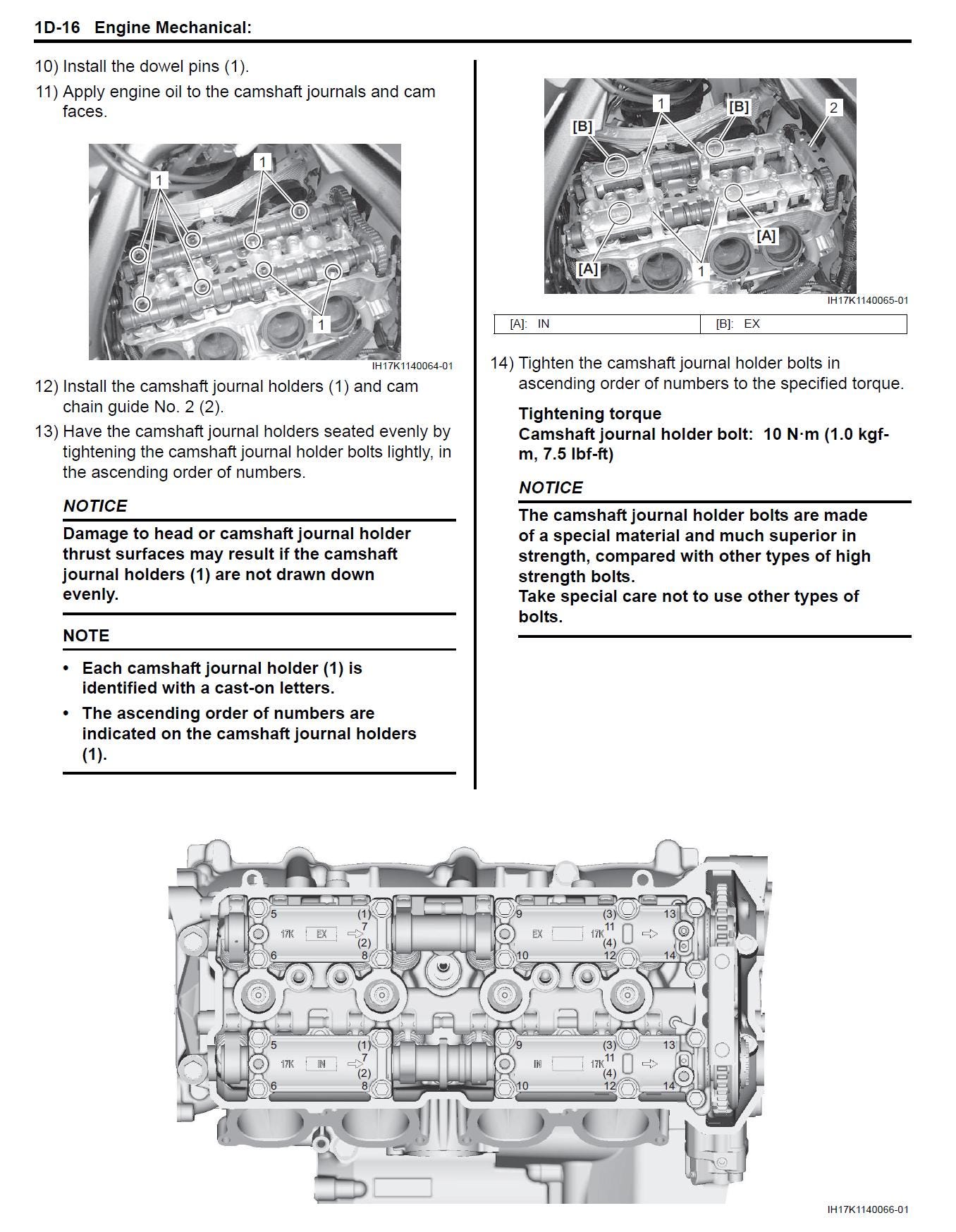 Suzuki GSX-R 1000 L7 L8 L9 2017 - 2021 PDF Service Manual Repair Guide ...