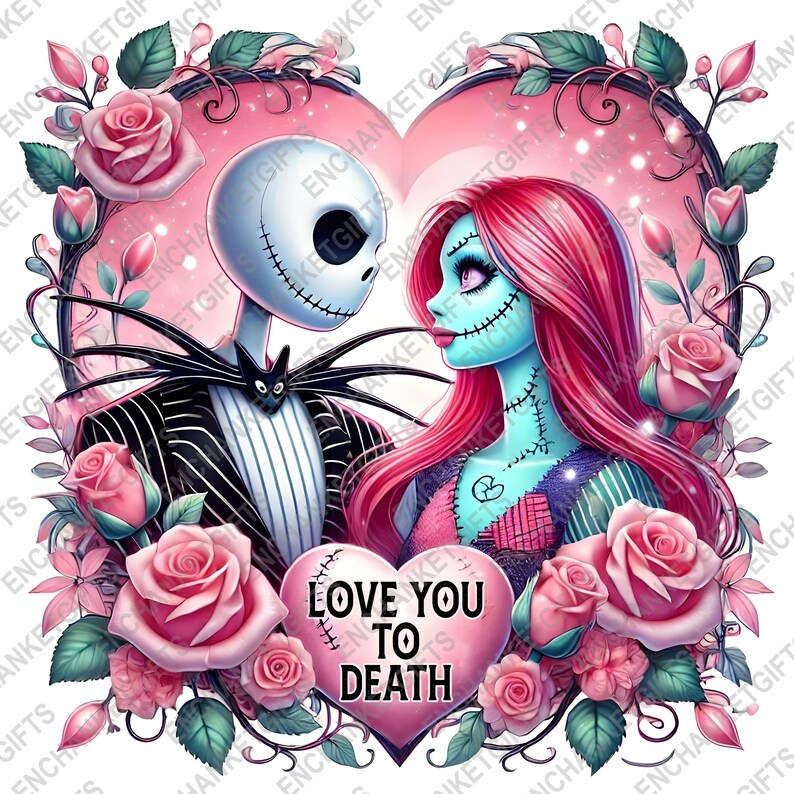 Nightmare Valentine Couple Png, Halloween Nightmare Friends Png ...