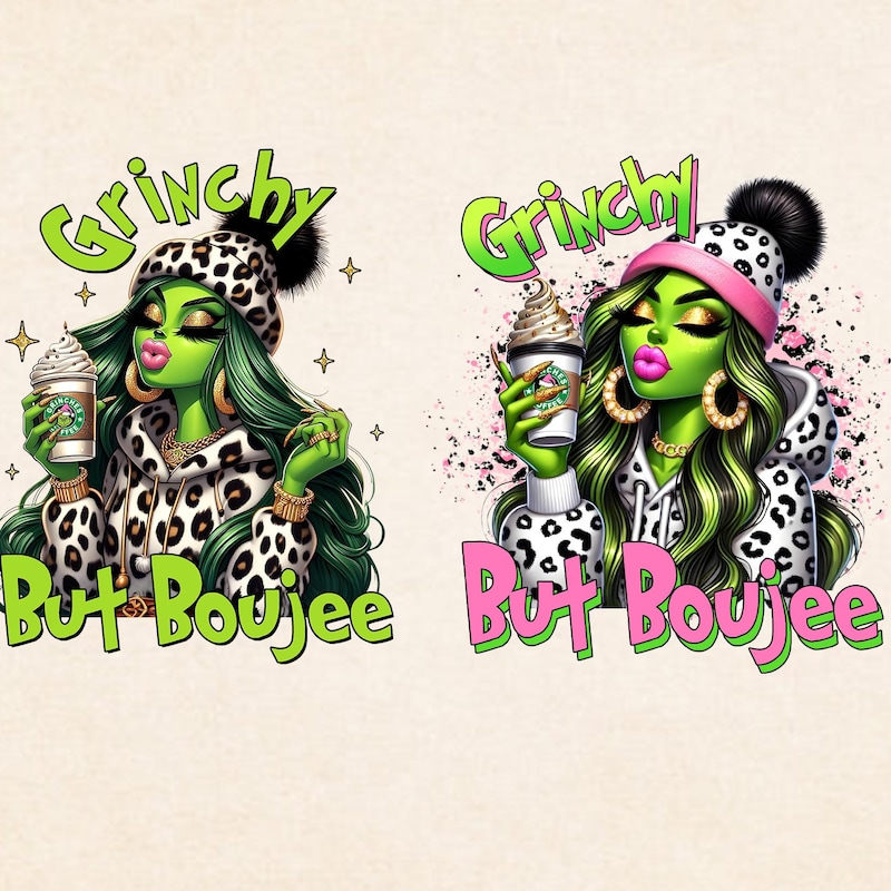 Trending Grinch Boujee - Etsy
