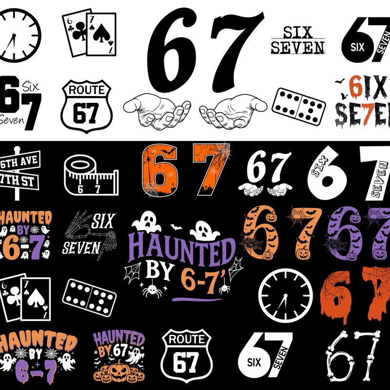 67 Stickers Meme - Etsy
