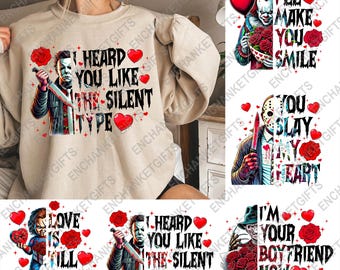 Be Mine Valentine Png, Horror Characters Heart Png, Scary Movie ...