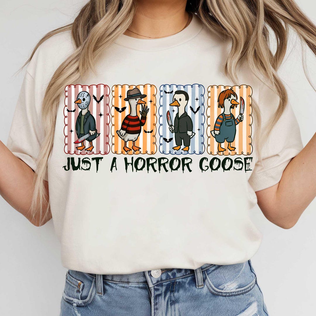 Just A Horror Goose Png, Halloween Horror Characters Png, Preppy ...