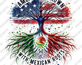 American Grown With Mexican Roots Png, Mexican Roots Spanish Png ...