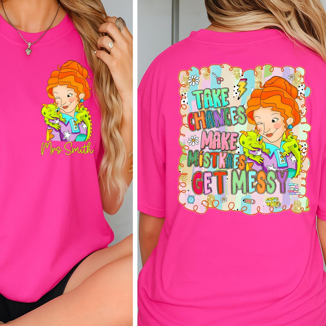 Take Chances Make Mistakes Get Messy Png Bundle, Teacher Appreciation ...