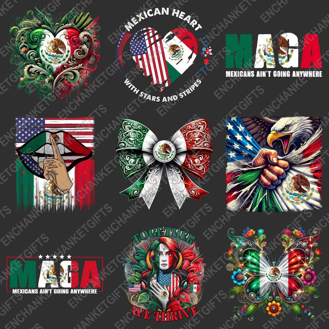 Bundle Maga Mexicans Ain't Going Anywhere PNG, Funny Maga, Maga Png ...