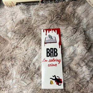 Thriller Bookmarks/mystery Bookmarks - Etsy