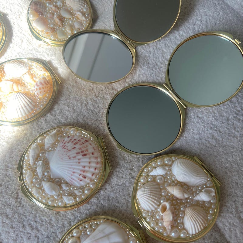 Seashell Mirror - Etsy